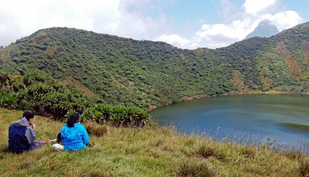 Hiking Mountain Bisoke to the Crater Lake | Rwanda Safaris